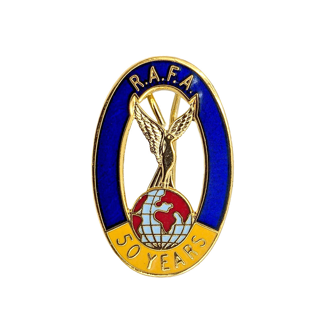 RAFA 50 Year Membership Badge | RAF Metal Badges | RAFATRAD - RAFATRAD