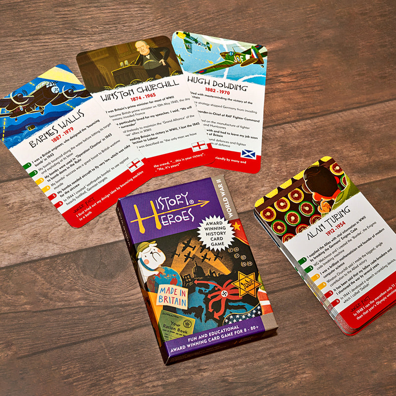 History Heroes: World War II Card Game | RAF Association Shop - RAFATRAD