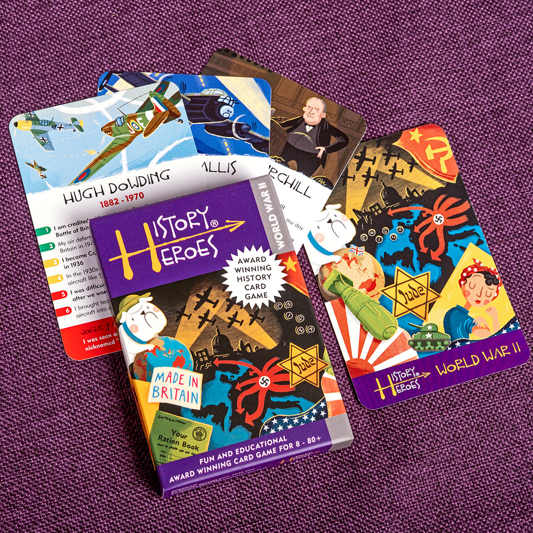 History Heroes: World War II Card Game | RAF Association Shop - RAFATRAD