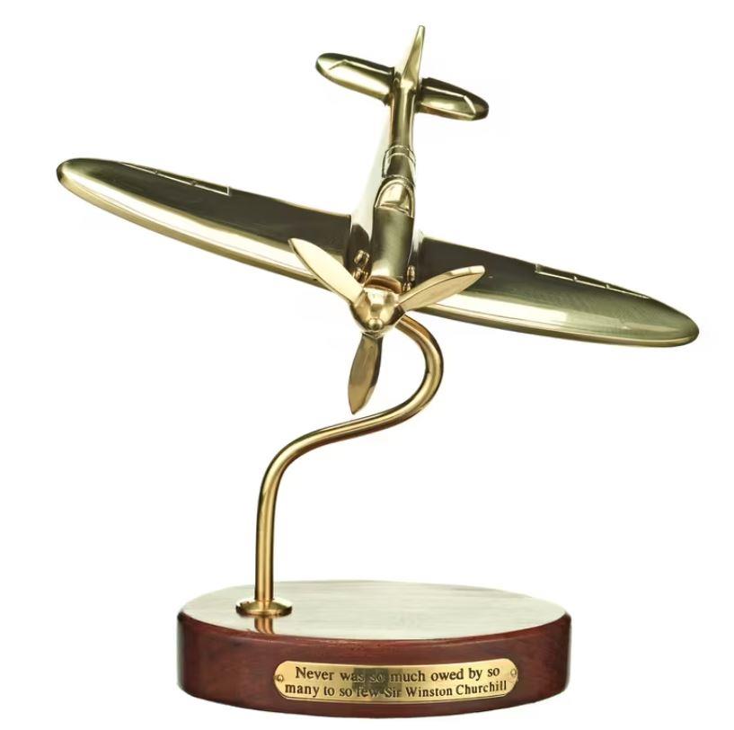 Brass Spitfire Model - RAFATRAD