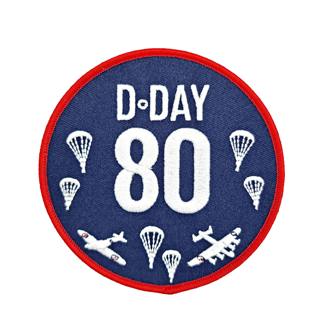 D-day 80 Embroidered Badge - RAFATRAD