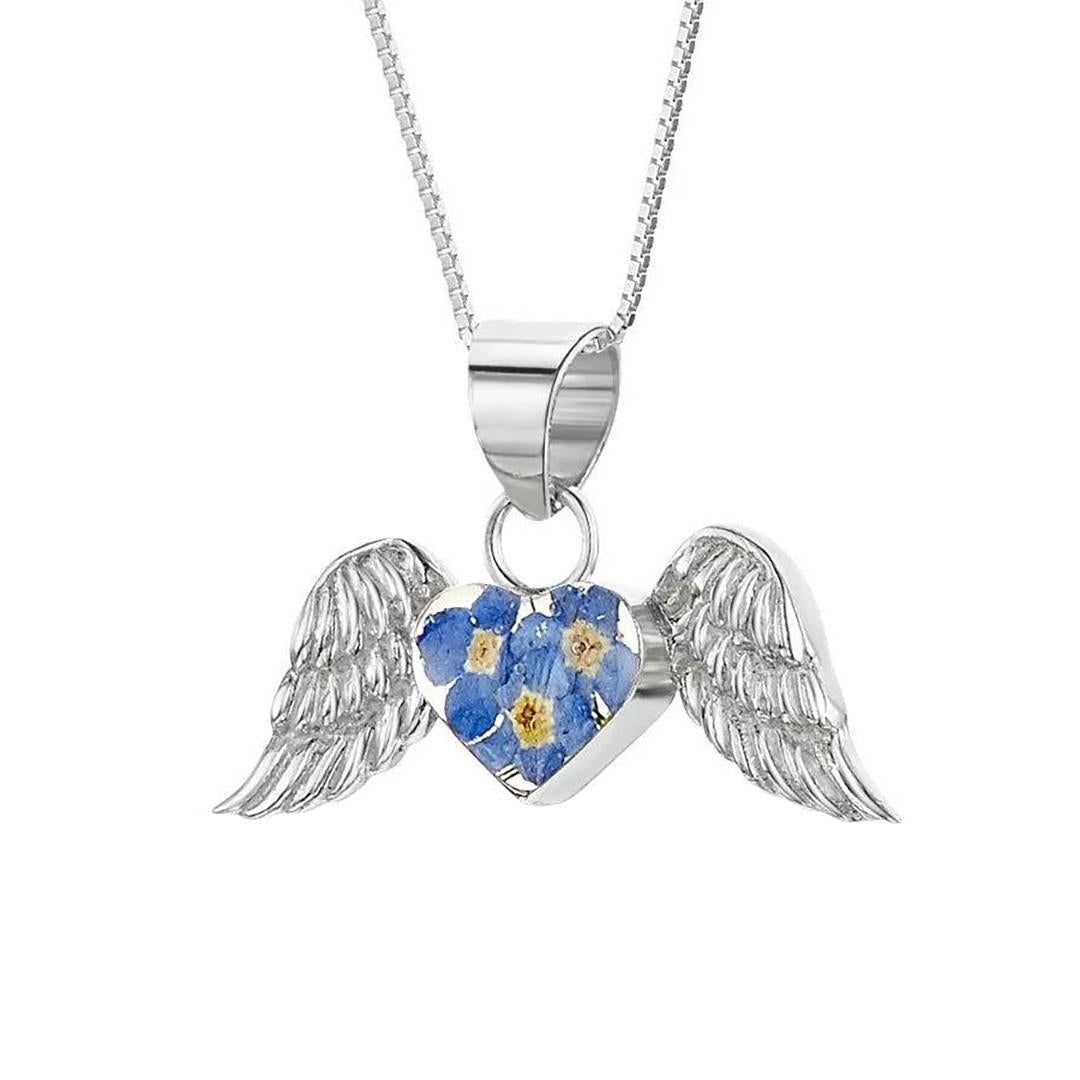 Forget Me Not silver necklace - RAFATRAD