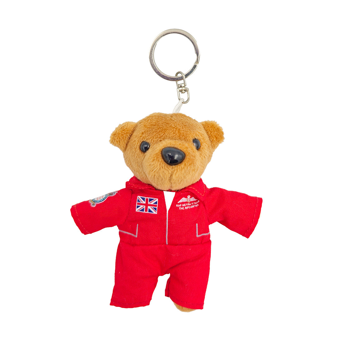Red Arrows Flying Suit Keyring Bear - RAFATRAD