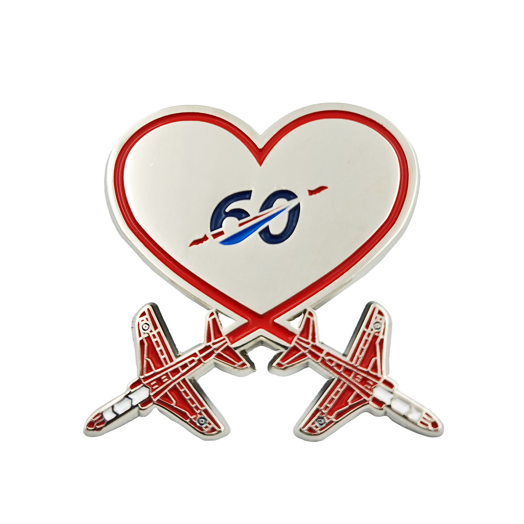 Red Arrows Pin Badge - RAFATRAD