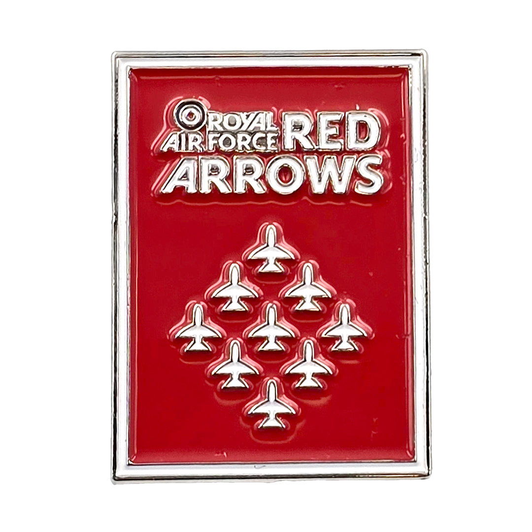 Red Arrows Logo & Diamond 9 Pin Badge | Lapel Pin | RAFA Shop - RAFATRAD