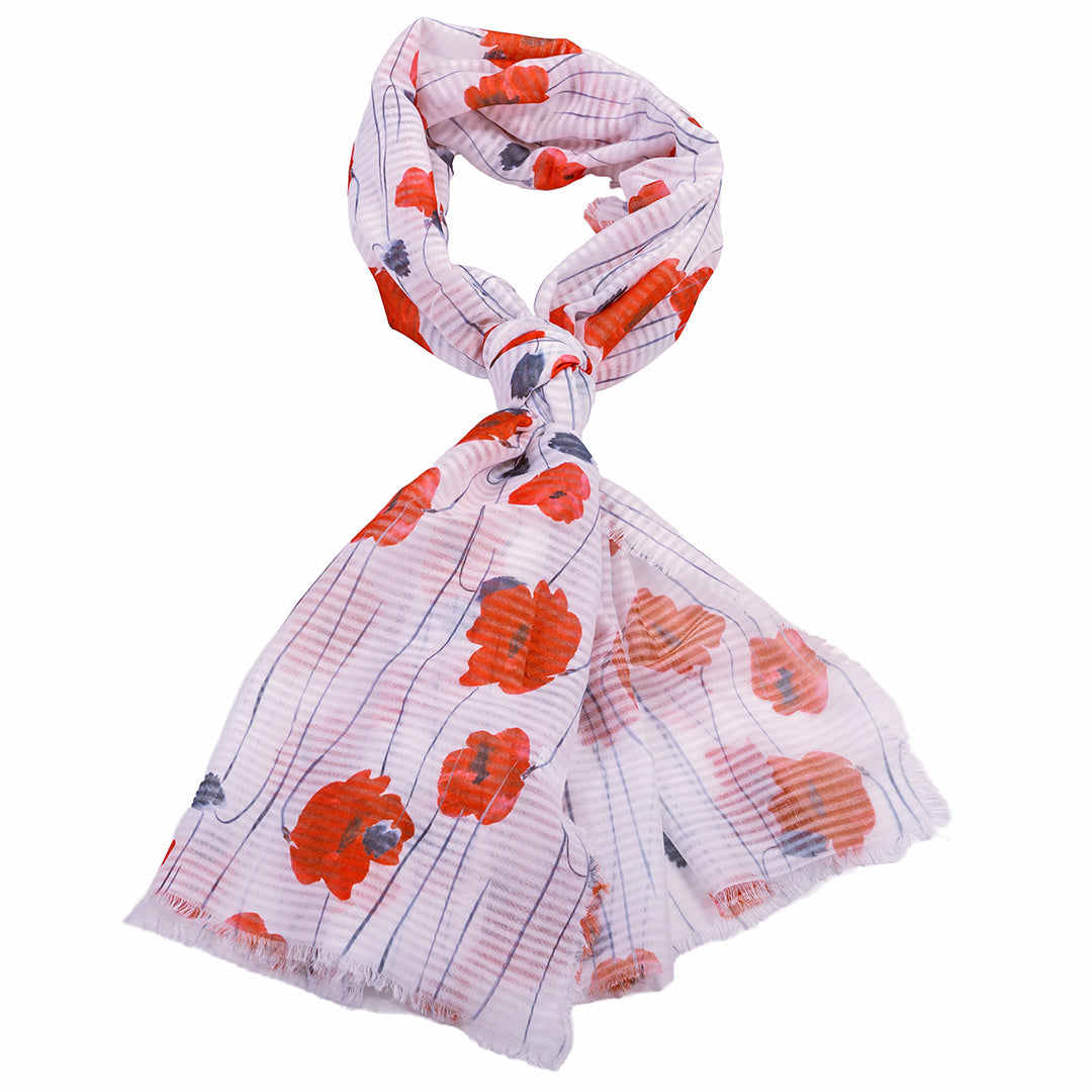 Poppy Scarf | Remembrance | RAFA - RAFATRAD