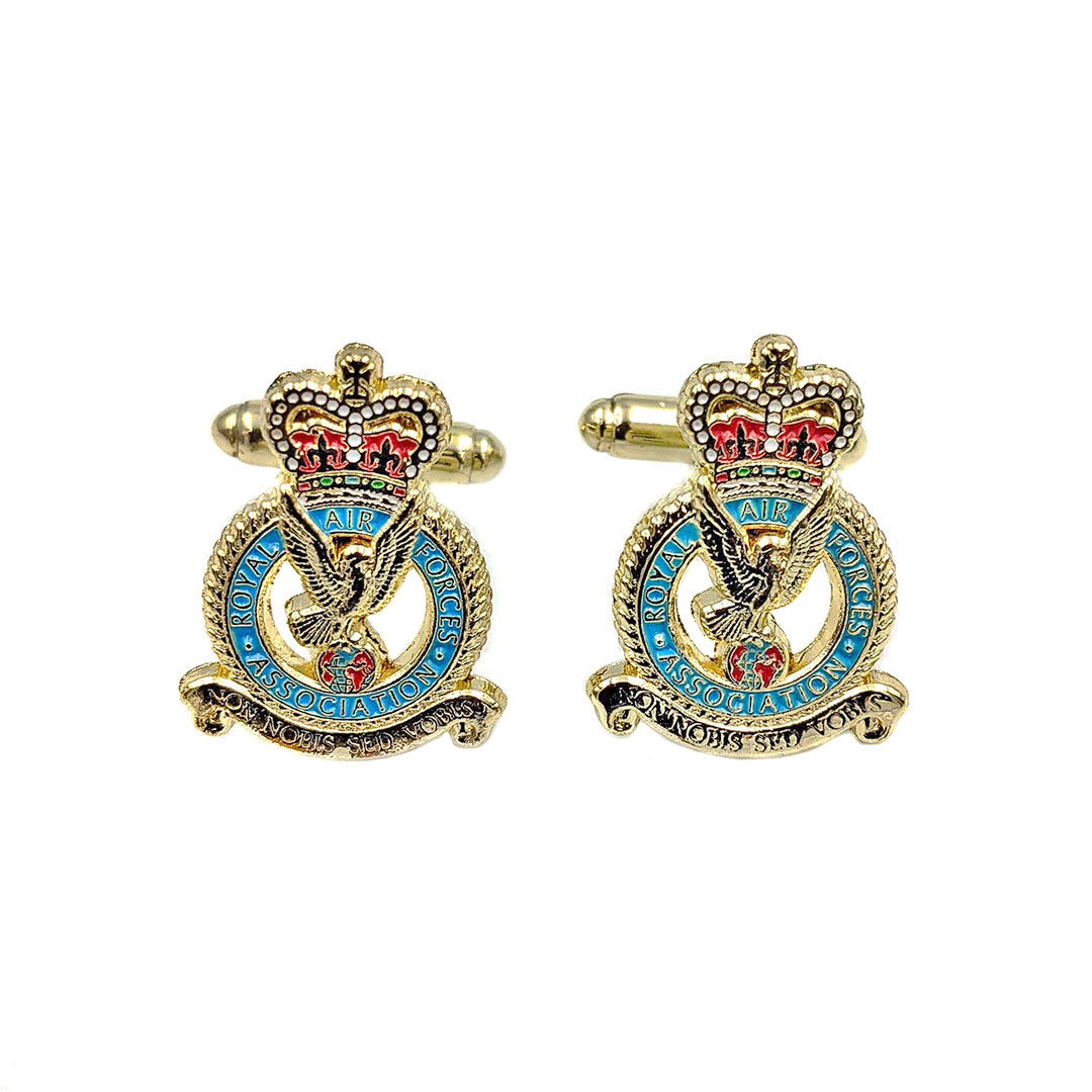 RAF Association Crest Cufflinks | RAF Cufflinks | Non Nobis Sed Vobis ...