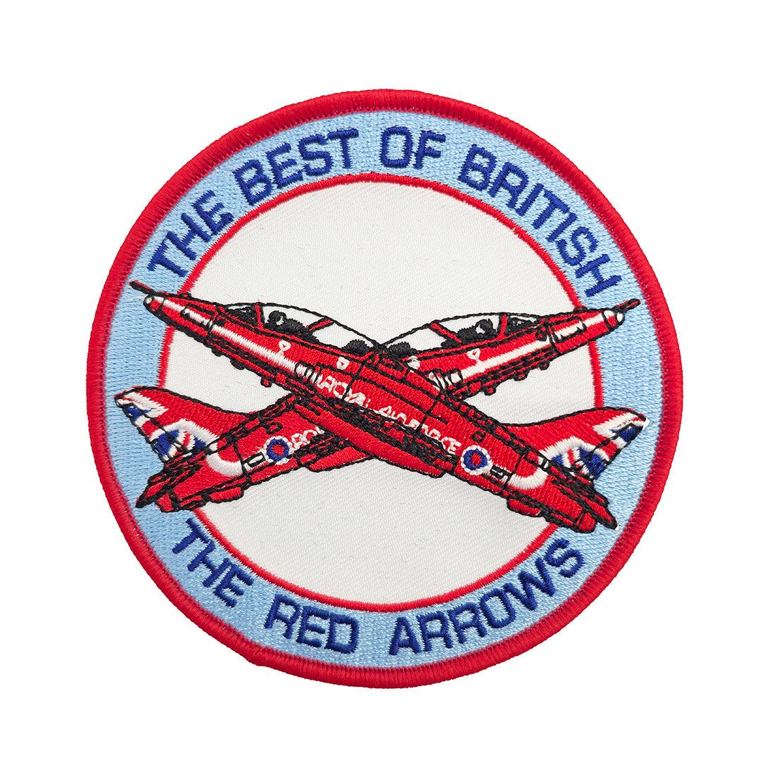 Red Arrows Emb Badge | Best of British | Red Arrows Shop | RAFATRAD ...