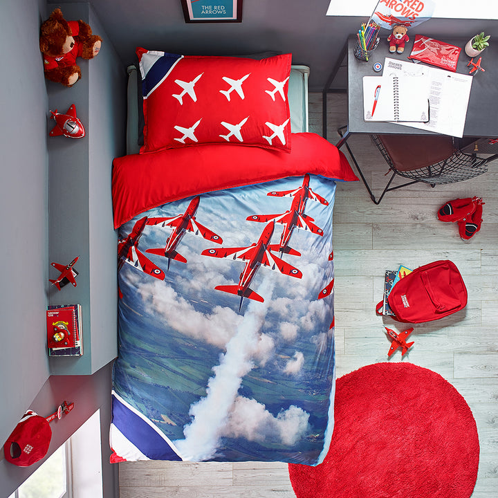 Red Arrows Single Reversible Duvet Cover Set Red Arrows Shop RAFATRAD
