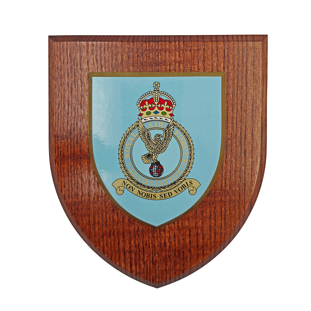 RAF Association Crest (King's Crown) Shield - RAFATRAD