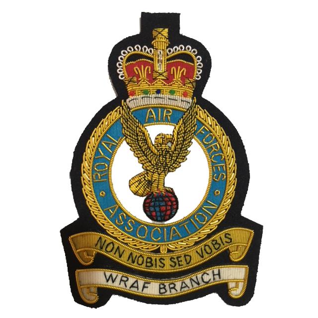 RAF Association Crest (Kings Crown) WRAF Branch Blazer Badge - RAFATRAD