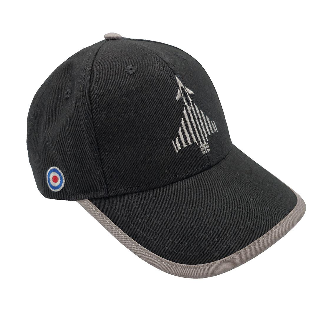 Typhoon Baseball Cap - Adult (Black/Grey) - RAFATRAD