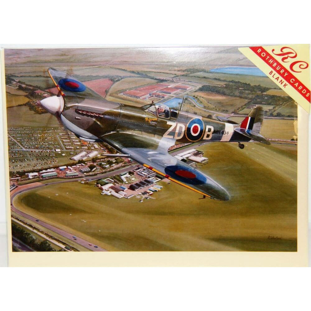 Greeting Card Spitfire | Spitfire Gifts | RAF Birthday Card | RAFATRAD ...