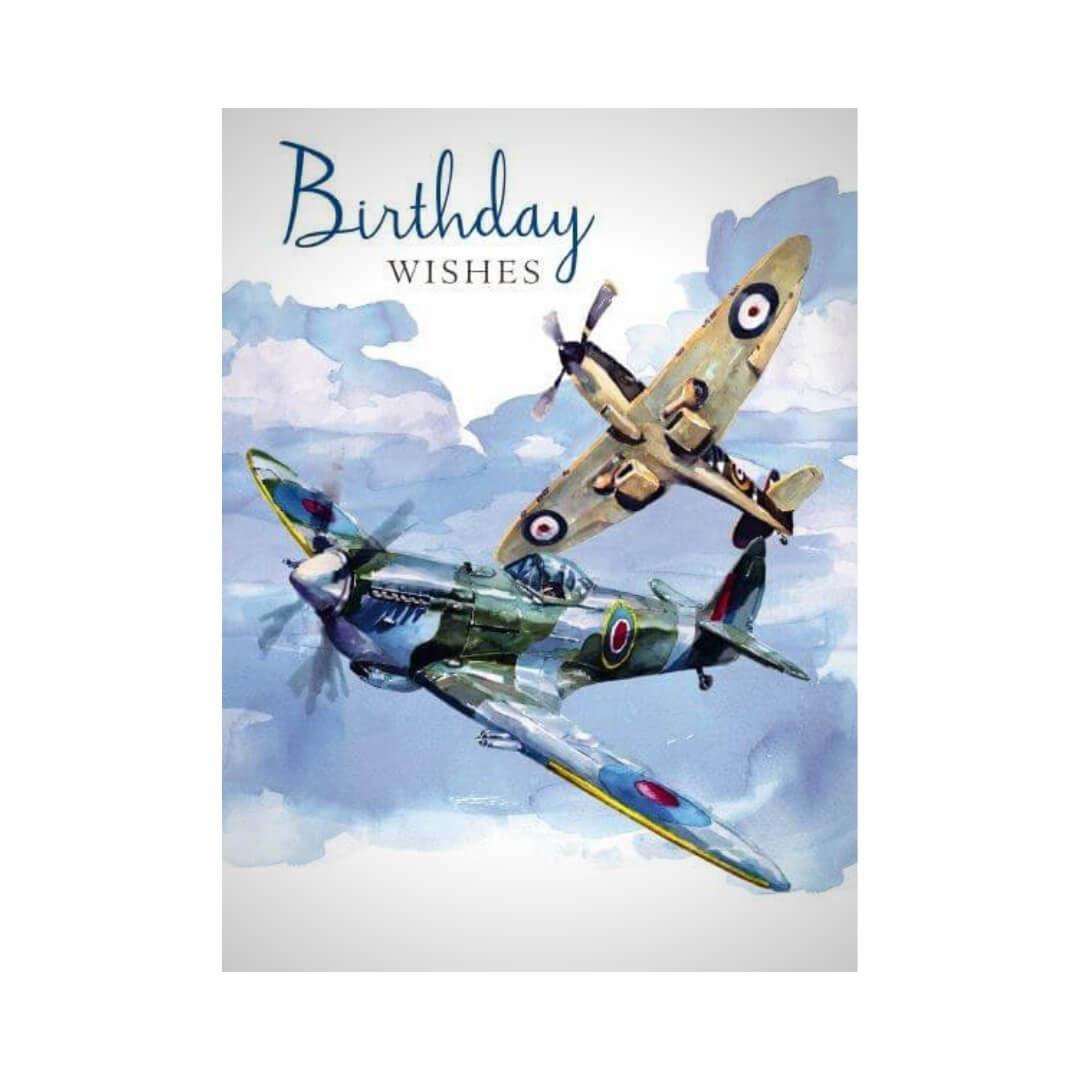 Spitfire Birthday Wishes Card | Spitfire Gifts | Spitfire Merchandise ...
