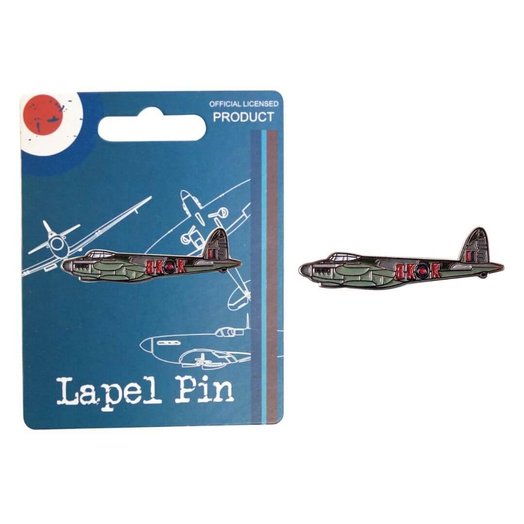 RAF Vintage Metal Enamel Mosquito | Lapel Pin Badge | RAFTRAD - RAFATRAD