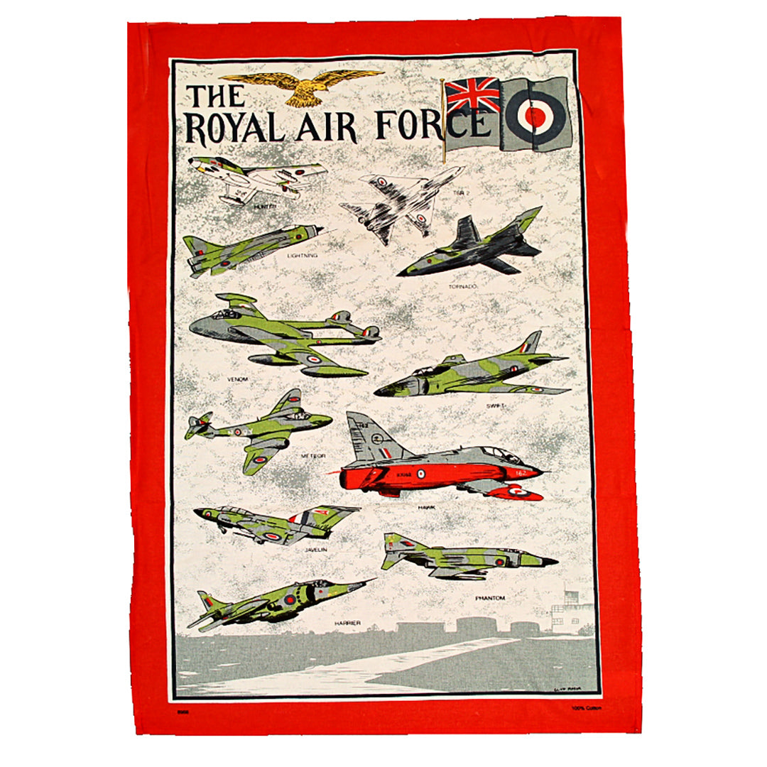 Tea Towel Royal Air Force | RAF Gifts | Airforce Gifts | RAFATRAD ...