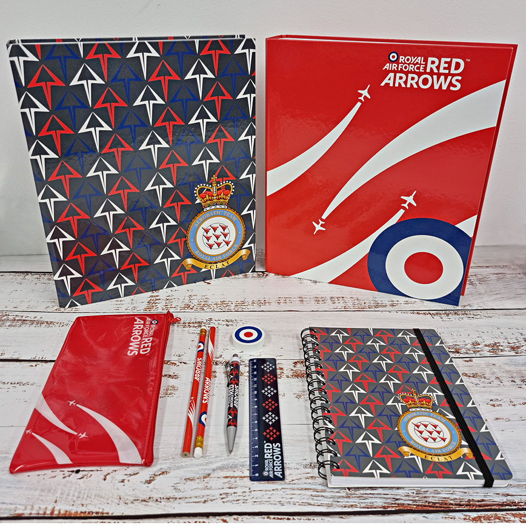 Red Arrows Stationery Bundle | SAVE £5.00 | Red Arrows Shop - RAFATRAD