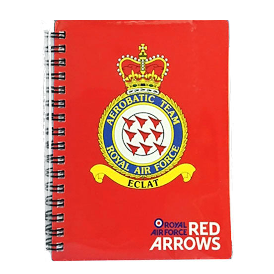 Red Arrows Notebook | Red Arrows Shop | RAFA Shop - RAFATRAD