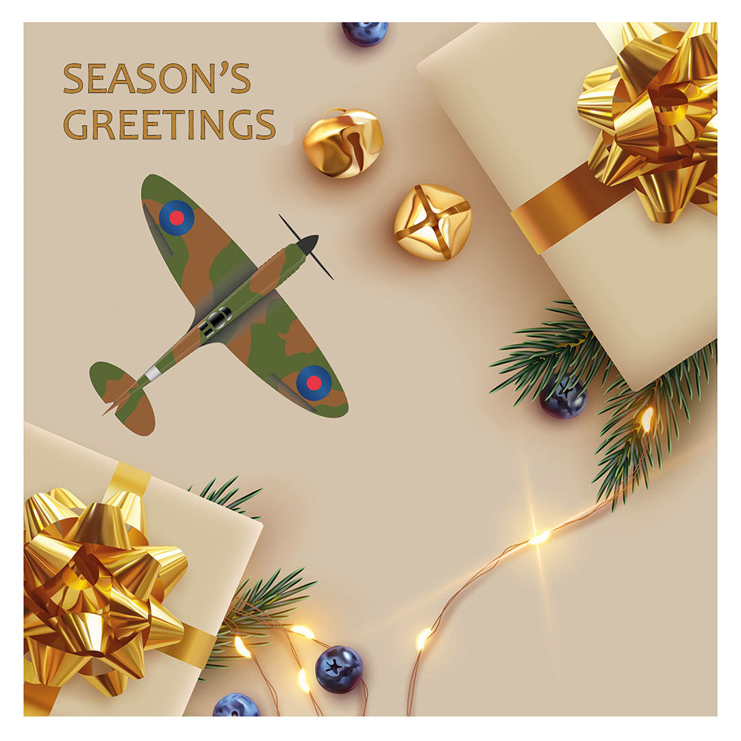 Spitfire Christmas Cards | RAF Christmas | RAFA Shop - RAFATRAD