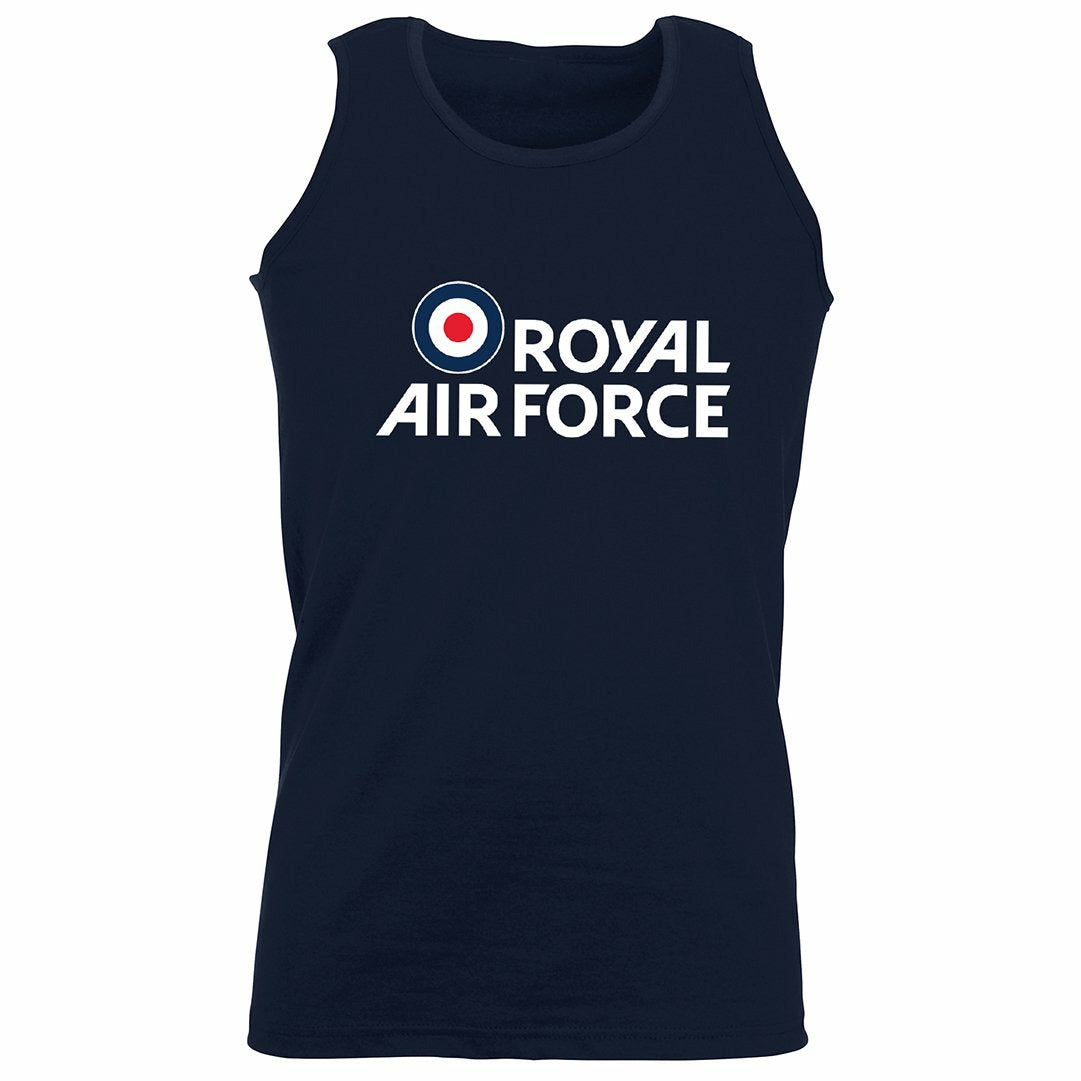 RAF Logo Adult Vest Top | RAF Clothes | Airforce Gifts | RAFATRAD ...