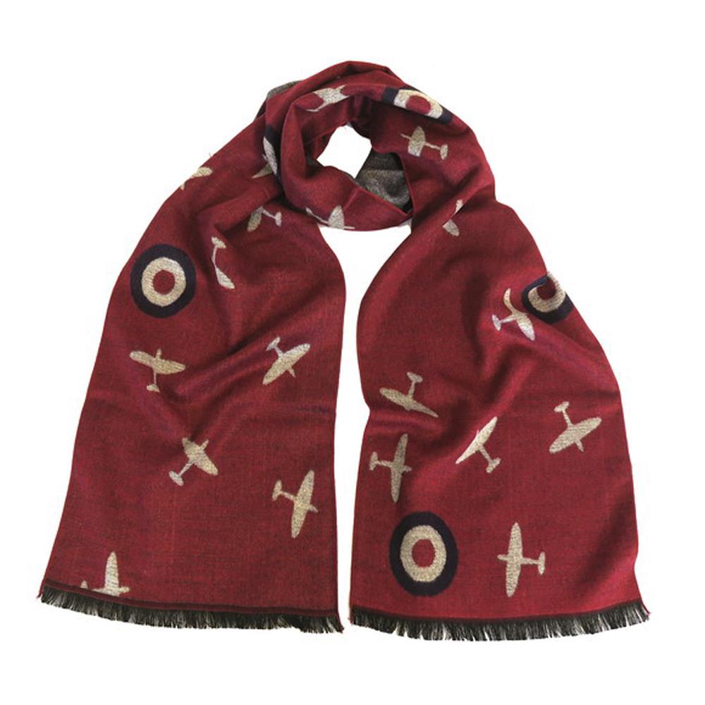 Red Spitfire Scarf - RAFATRAD